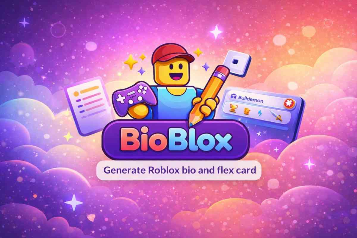 Roblox Bio Ideas & Generator (Copy and Paste) | BioBlox